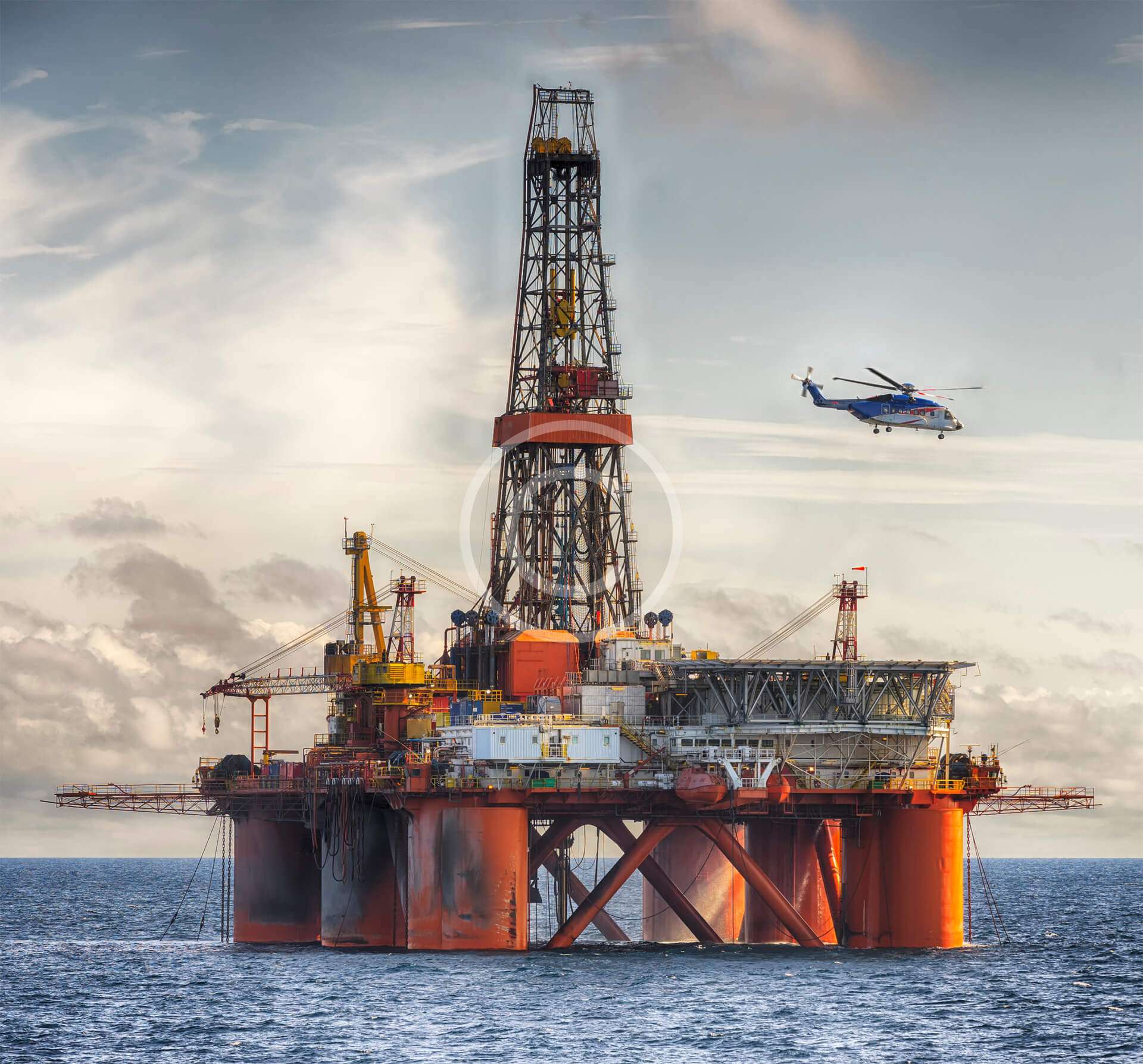Offshore platform – Standard Friction